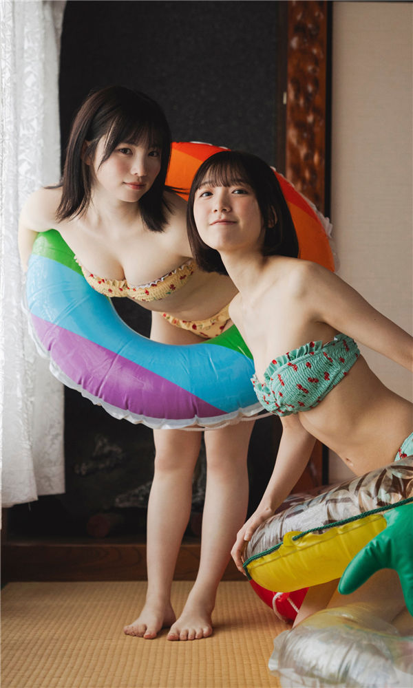 船井美玖&宇都宫未来写真集《EARLY SUMMER VACATION》高清全本[70P/1V]-猩猩智库 - 提供高质量日系写真